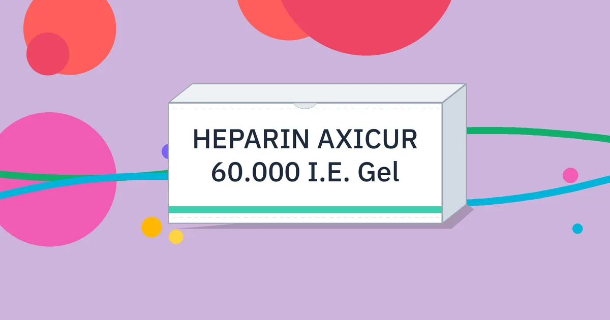 Symbolbild: Packung mit der Aufschrift HEPARIN AXICUR 60.000 I.E. Gel (PZN 14052265) – Verfügbarkeit und Bezug in Apotheken in Frankfurt am Main