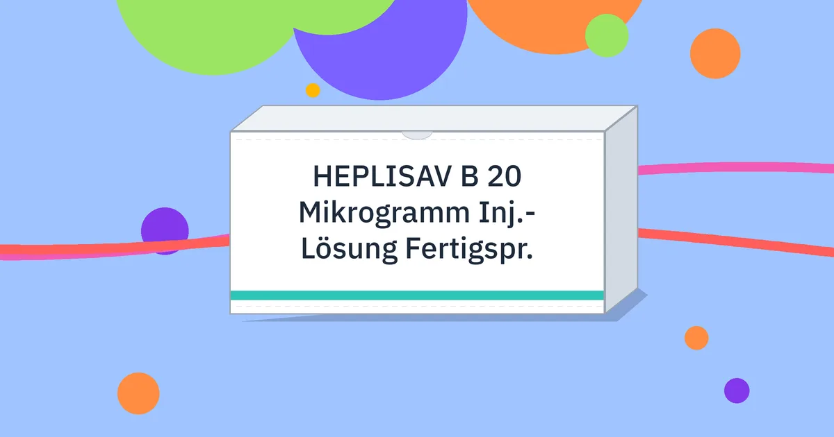 Symbolbild: Packung mit der Aufschrift HEPLISAV B 20 Mikrogramm Inj.-Lösung Fertigspr. (PZN 18849836) – Verfügbarkeit und Bezug in Apotheken in Frankfurt am Main