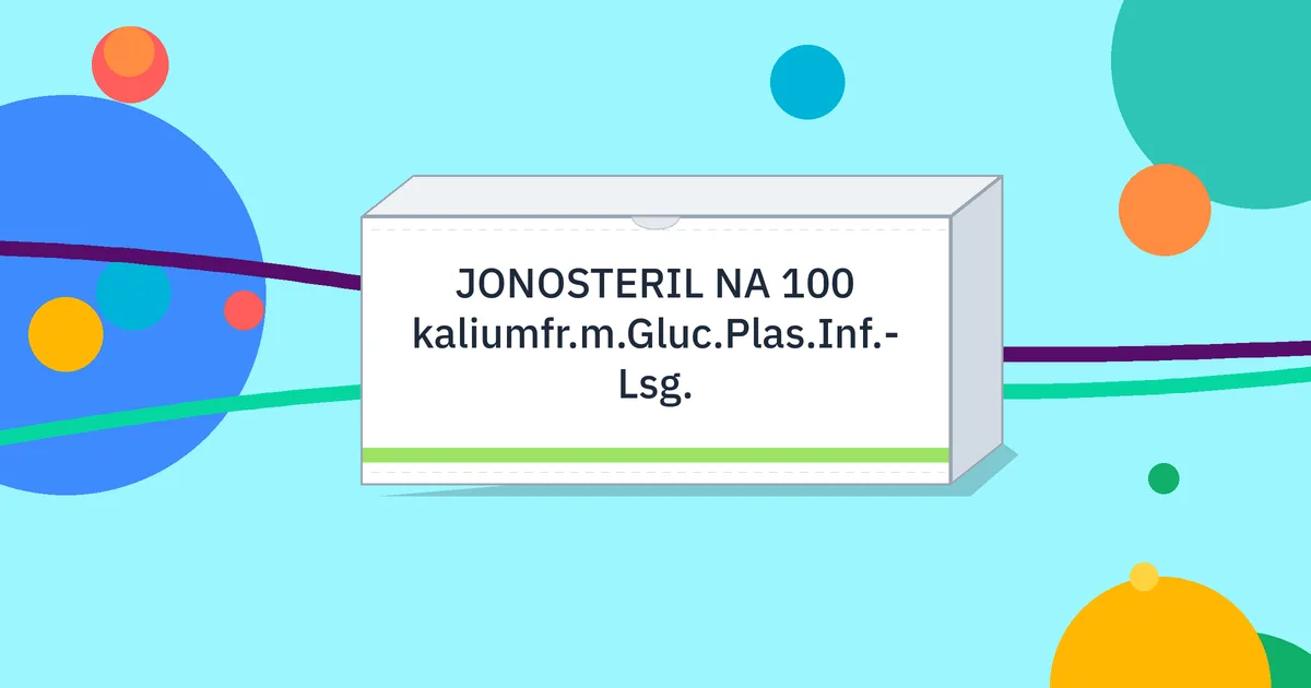 Symbolbild: Packung mit der Aufschrift JONOSTERIL NA 100 kaliumfr.m.Gluc.Plas.Inf.-Lsg. (PZN 06317318) – Verfügbarkeit und Bezug in Apotheken in Frankfurt am Main