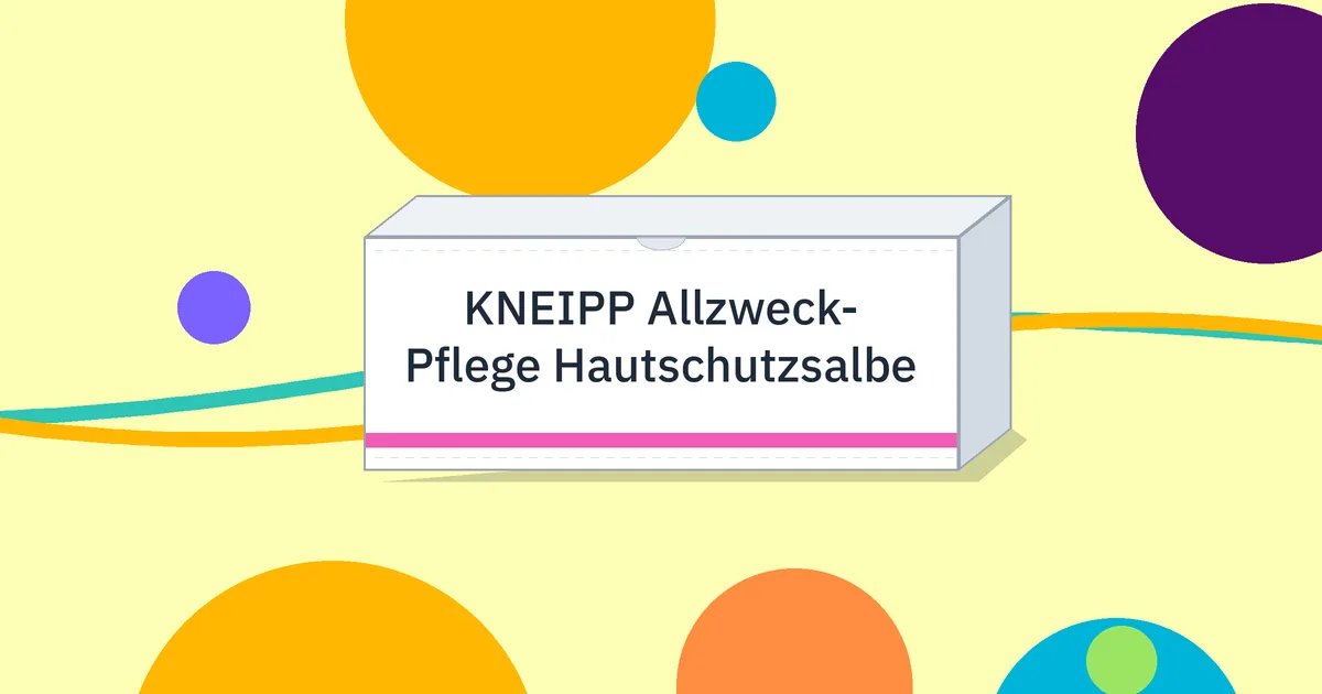 Symbolbild: Packung mit der Aufschrift KNEIPP Allzweck-Pflege Hautschutzsalbe (PZN 18760869) – Verfügbarkeit und Bezug in Apotheken in Frankfurt am Main