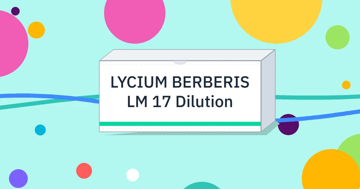 Symbolbild: Packung mit der Aufschrift LYCIUM BERBERIS LM 17 Dilution (PZN 13537144) – Verfügbarkeit und Bezug in Apotheken in Frankfurt am Main
