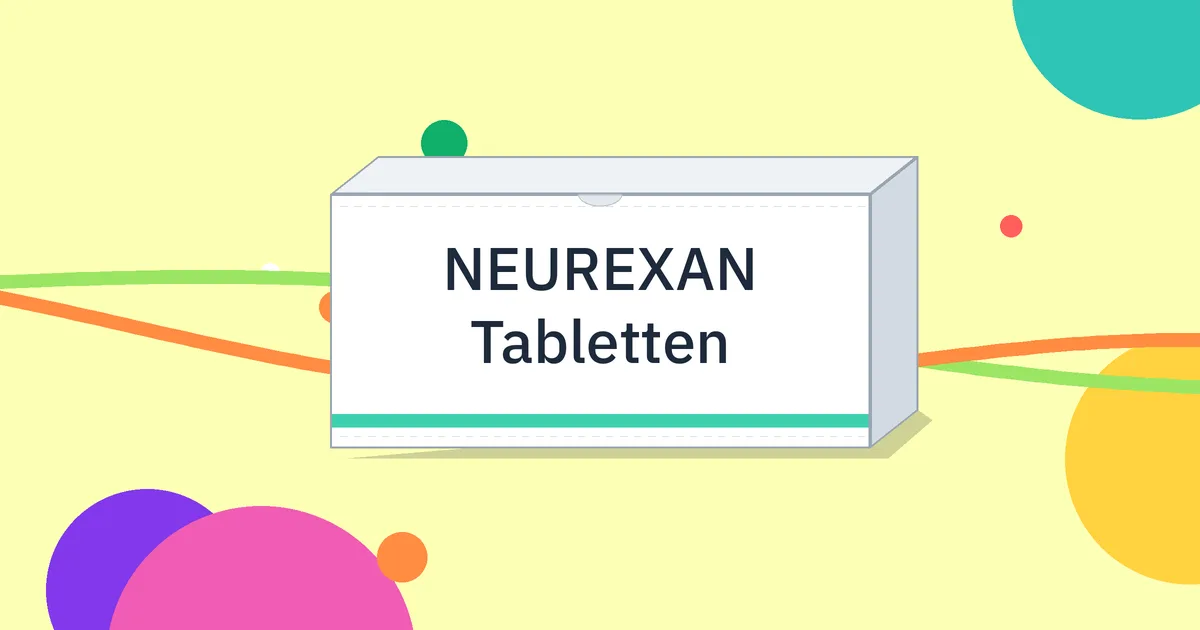 Symbolbild: Packung mit der Aufschrift NEUREXAN Tabletten (PZN 04143009) – Verfügbarkeit und Bezug in Apotheken in Frankfurt am Main