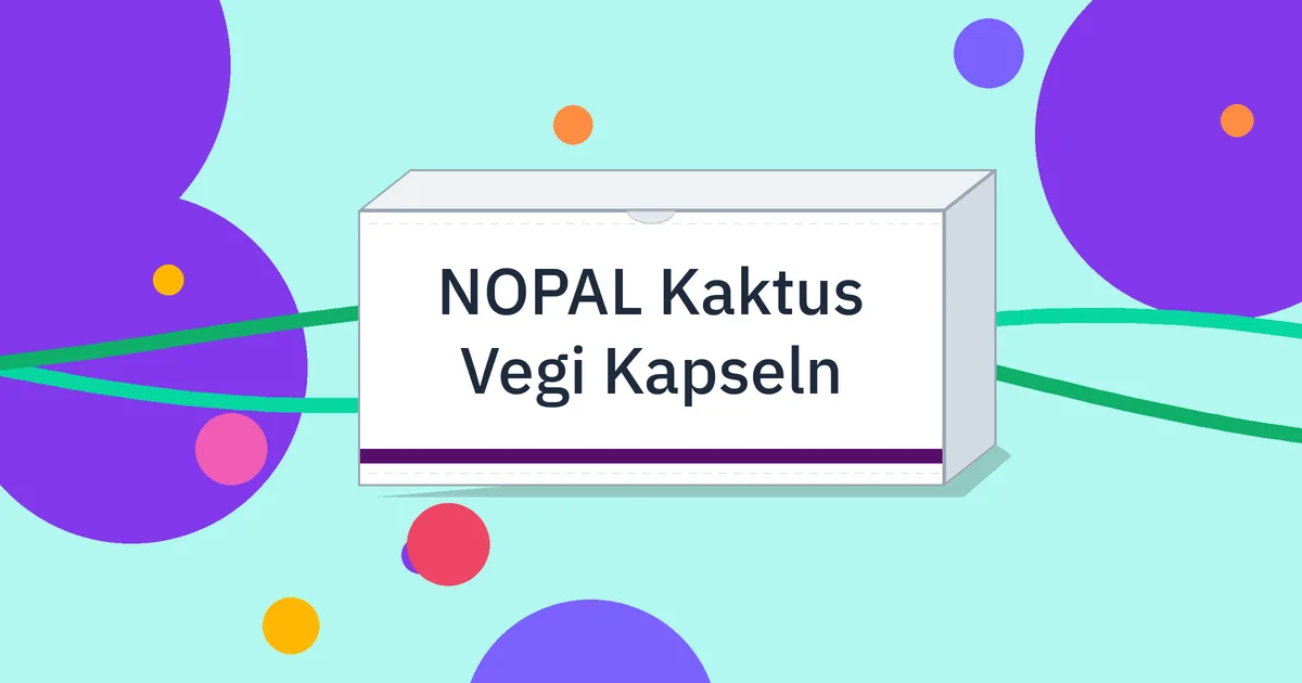 Symbolbild: Packung mit der Aufschrift NOPAL Kaktus Vegi Kapseln (PZN 03868348) – Verfügbarkeit und Bezug in Apotheken in Frankfurt am Main