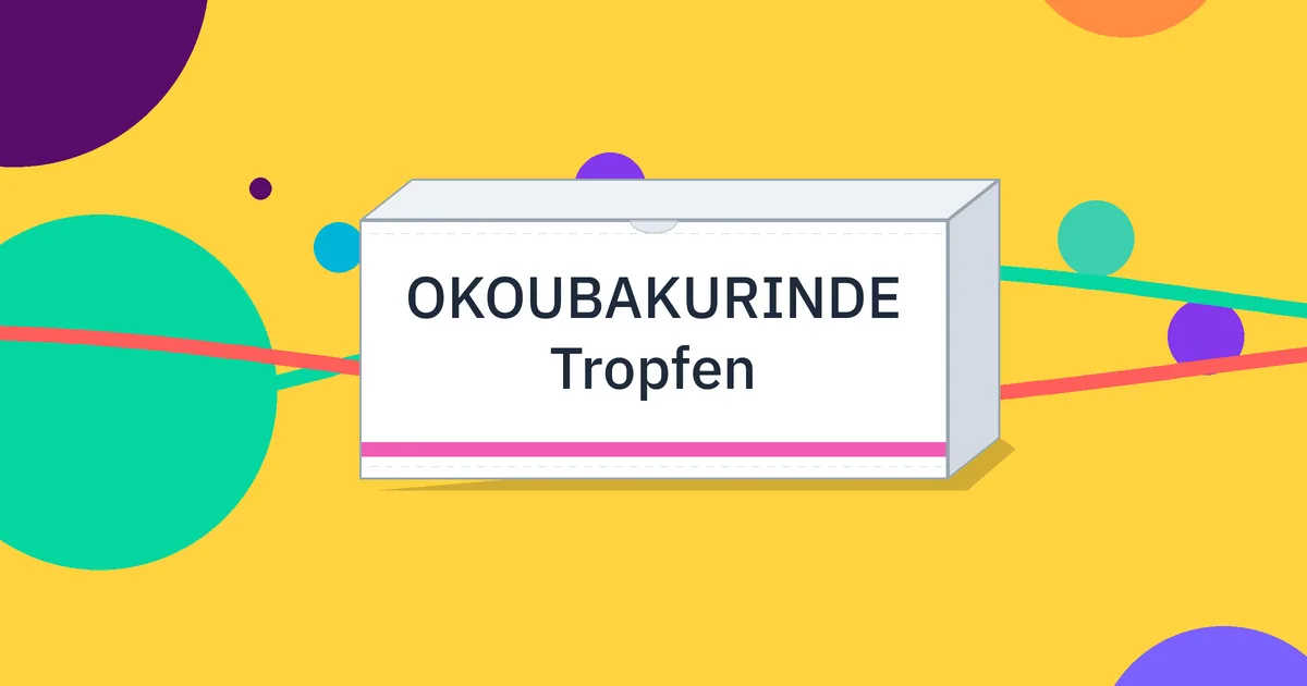 Symbolbild: Packung mit der Aufschrift OKOUBAKURINDE Tropfen (PZN 19141849) – Verfügbarkeit und Bezug in Apotheken in Frankfurt am Main