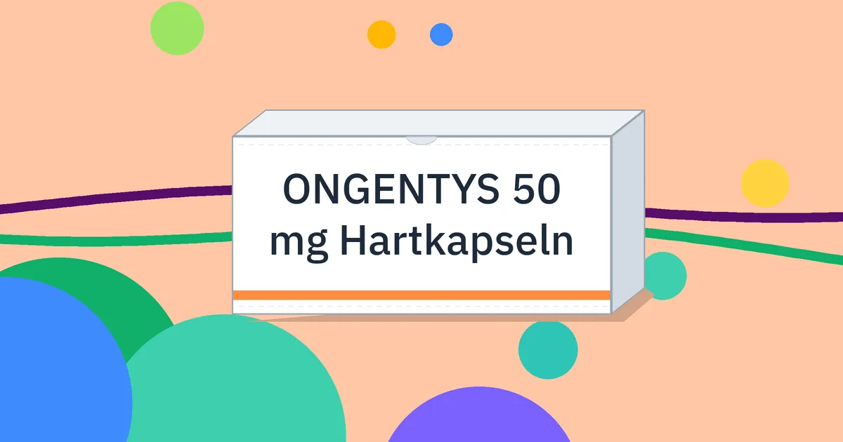 Symbolbild: Packung mit der Aufschrift ONGENTYS 50 mg Hartkapseln (PZN 12420428) – Verfügbarkeit und Bezug in Apotheken in Frankfurt am Main