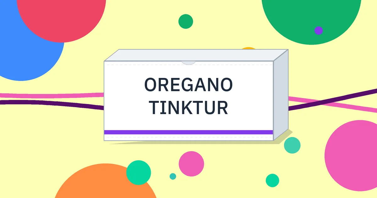 Symbolbild: Packung mit der Aufschrift OREGANO TINKTUR (PZN 17187965) – Verfügbarkeit und Bezug in Apotheken in Frankfurt am Main