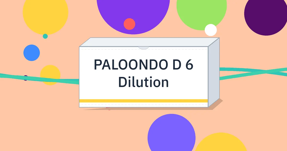 Symbolbild: Packung mit der Aufschrift PALOONDO D 6 Dilution (PZN 16692974) – Verfügbarkeit und Bezug in Apotheken in Frankfurt am Main