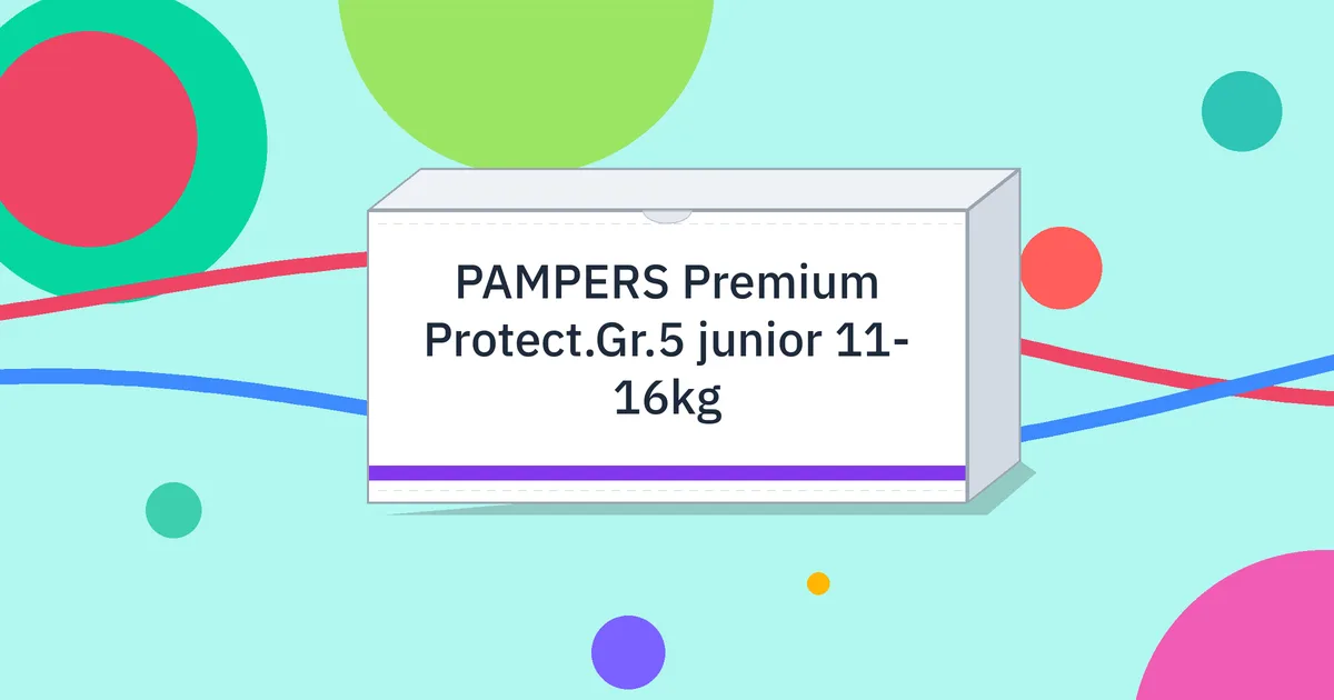 Symbolbild: Packung mit der Aufschrift PAMPERS Premium Protect.Gr.5 junior 11-16kg (PZN 16737033) – Verfügbarkeit und Bezug in Apotheken in Frankfurt am Main
