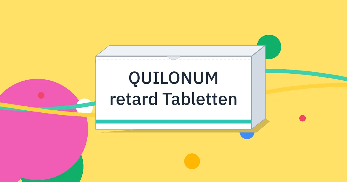 Symbolbild: Packung mit der Aufschrift QUILONUM retard Tabletten (PZN 02524813) – Verfügbarkeit und Bezug in Apotheken in Frankfurt am Main