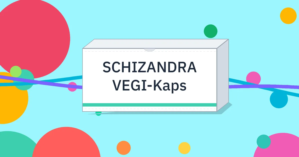 Symbolbild: Packung mit der Aufschrift SCHIZANDRA VEGI-Kaps (PZN 13863984) – Verfügbarkeit und Bezug in Apotheken in Frankfurt am Main