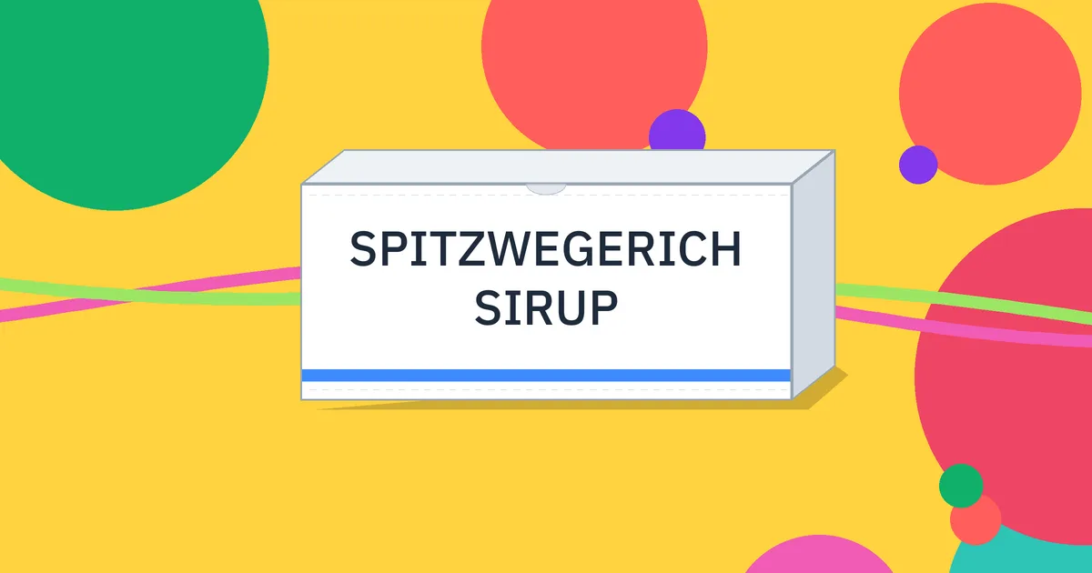 Symbolbild: Packung mit der Aufschrift SPITZWEGERICH SIRUP (PZN 05123210) – Verfügbarkeit und Bezug in Apotheken in Frankfurt am Main