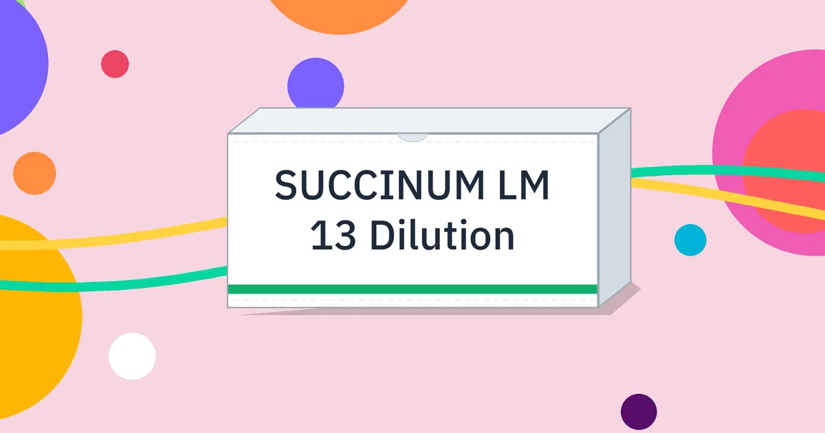 Symbolbild: Packung mit der Aufschrift SUCCINUM LM 13 Dilution (PZN 13208593) – Verfügbarkeit und Bezug in Apotheken in Frankfurt am Main