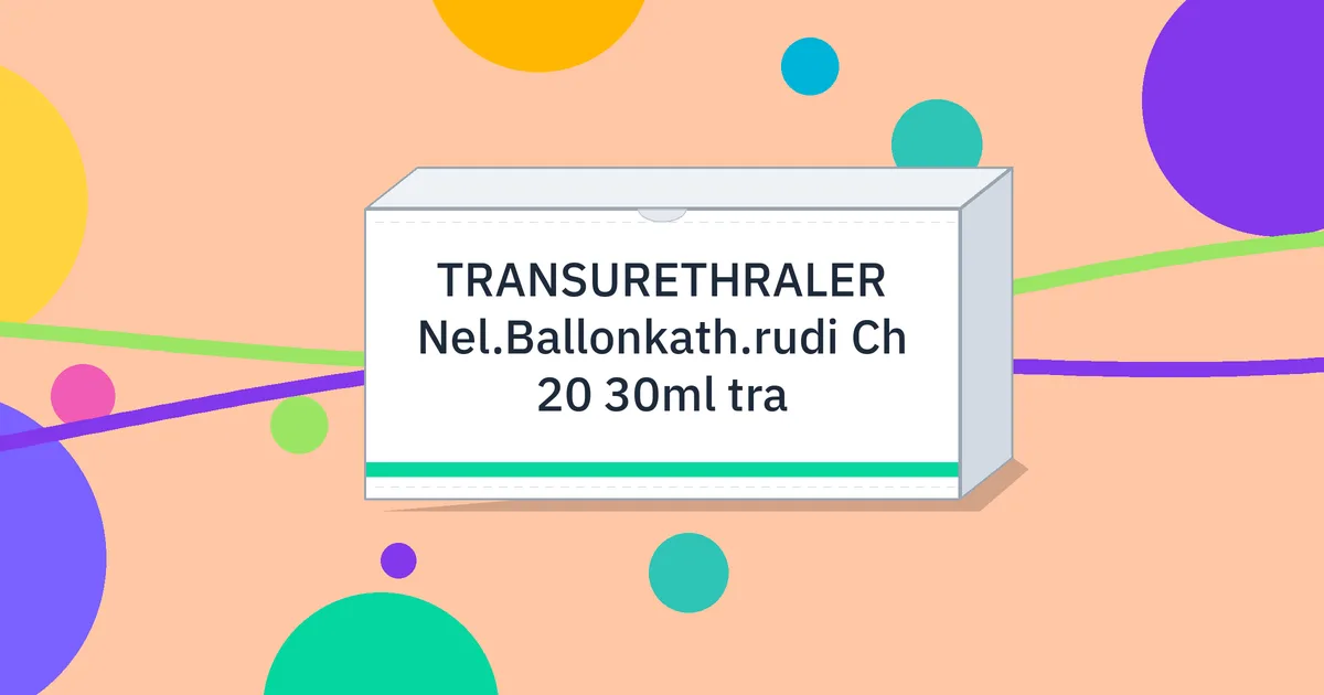 Symbolbild: Packung mit der Aufschrift TRANSURETHRALER Nel.Ballonkath.rudi Ch 20 30ml tra (PZN 19950454) – Verfügbarkeit und Bezug in Apotheken in Frankfurt am Main