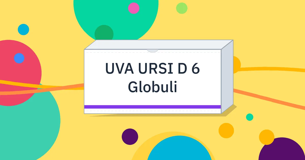 Symbolbild: Packung mit der Aufschrift UVA URSI D 6 Globuli (PZN 16694482) – Verfügbarkeit und Bezug in Apotheken in Frankfurt am Main