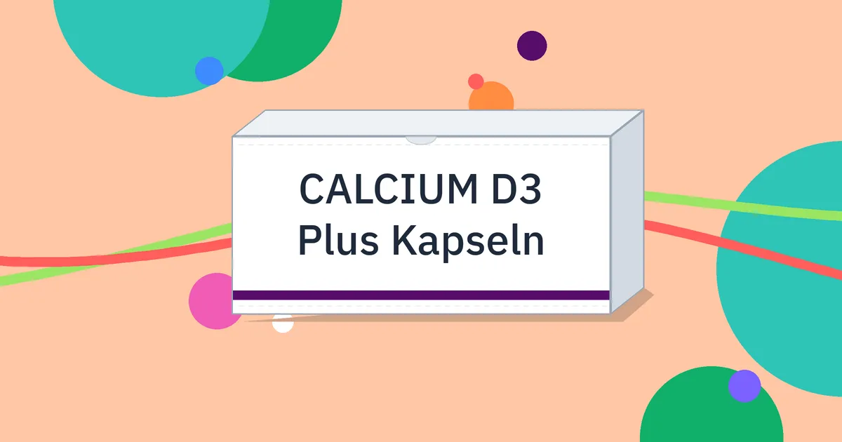Symbolbild: Packung mit der Aufschrift CALCIUM D3 Plus Kapseln (PZN 01500118) – Verfügbarkeit und Bezug in Apotheken in Frankfurt am Main
