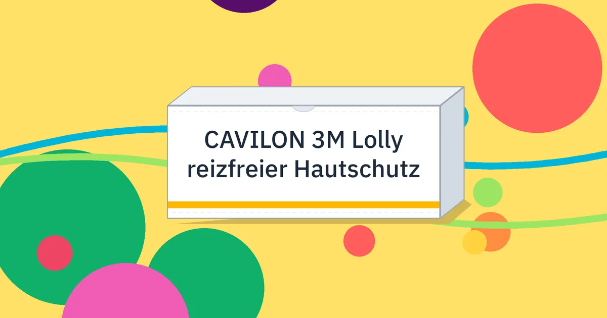 Symbolbild: Packung mit der Aufschrift CAVILON 3M Lolly reizfreier Hautschutz (PZN 00860435) – Verfügbarkeit und Bezug in Apotheken in Frankfurt am Main