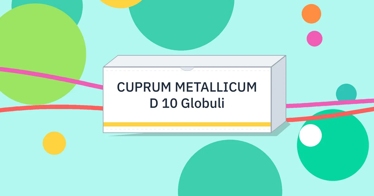 Symbolbild: Packung mit der Aufschrift CUPRUM METALLICUM D 10 Globuli (PZN 02897715) – Verfügbarkeit und Bezug in Apotheken in Frankfurt am Main