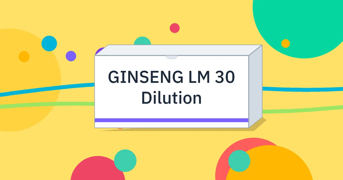 Symbolbild: Packung mit der Aufschrift GINSENG LM 30 Dilution (PZN 12878742) – Verfügbarkeit und Bezug in Apotheken in Frankfurt am Main