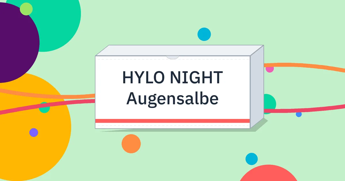 Symbolbild: Packung mit der Aufschrift HYLO NIGHT Augensalbe (PZN 16957272) – Verfügbarkeit und Bezug in Apotheken in Frankfurt am Main