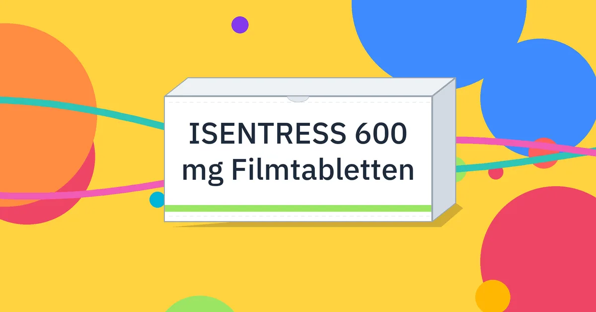 Symbolbild: Packung mit der Aufschrift ISENTRESS 600 mg Filmtabletten (PZN 14266983) – Verfügbarkeit und Bezug in Apotheken in Frankfurt am Main
