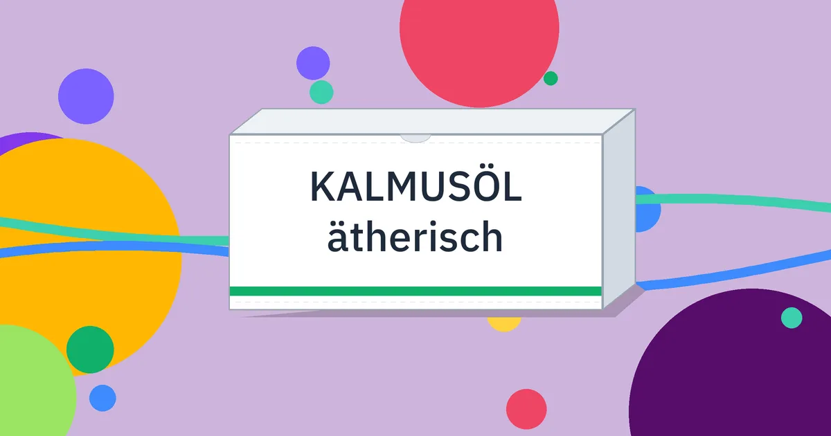 Symbolbild: Packung mit der Aufschrift KALMUSÖL ätherisch (PZN 15407492) – Verfügbarkeit und Bezug in Apotheken in Frankfurt am Main