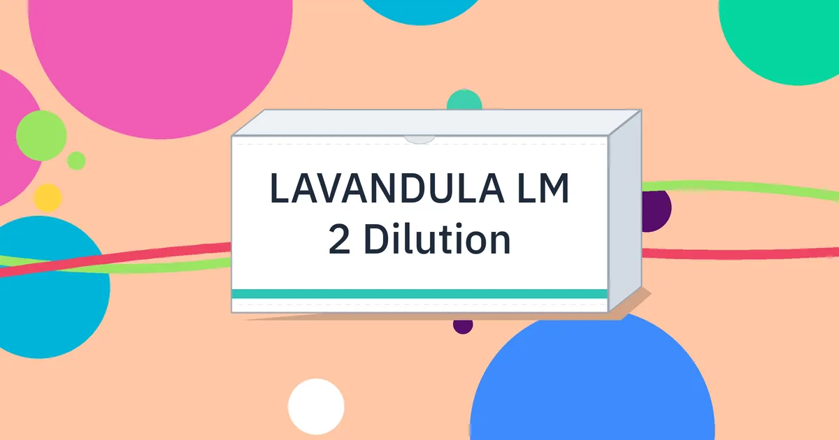 Symbolbild: Packung mit der Aufschrift LAVANDULA LM 2 Dilution (PZN 12929652) – Verfügbarkeit und Bezug in Apotheken in Frankfurt am Main