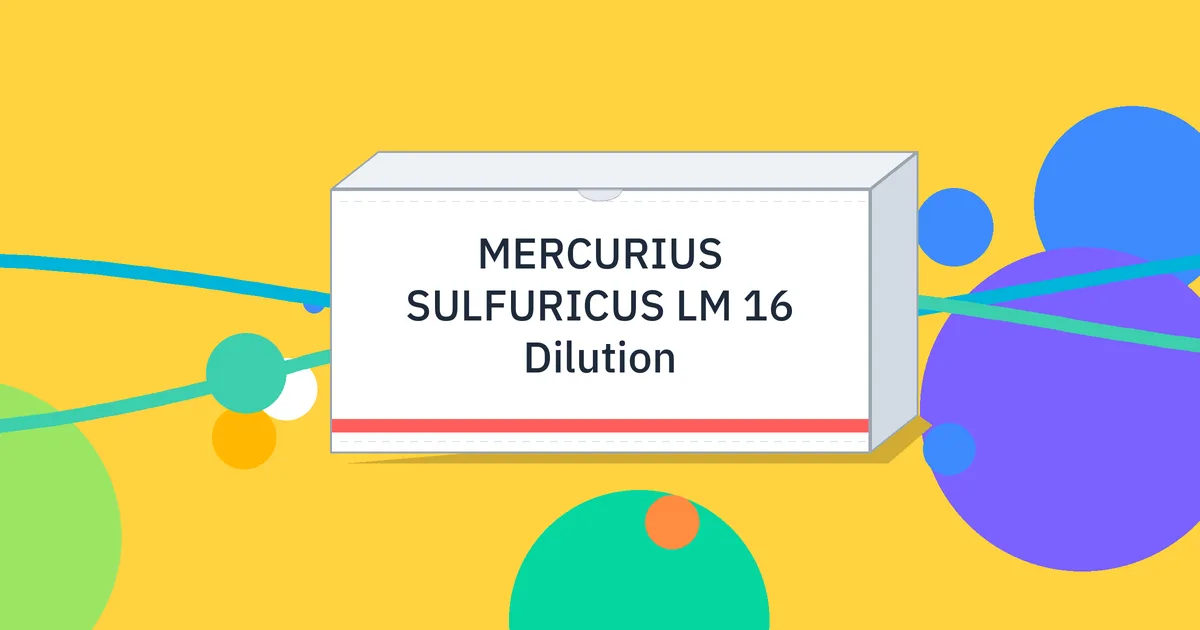 Symbolbild: Packung mit der Aufschrift MERCURIUS SULFURICUS LM 16 Dilution (PZN 12954561) – Verfügbarkeit und Bezug in Apotheken in Frankfurt am Main