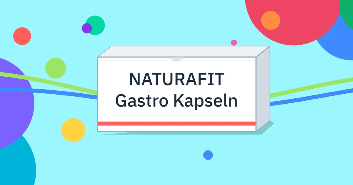 Symbolbild: Packung mit der Aufschrift NATURAFIT Gastro Kapseln (PZN 10711340) – Verfügbarkeit und Bezug in Apotheken in Frankfurt am Main