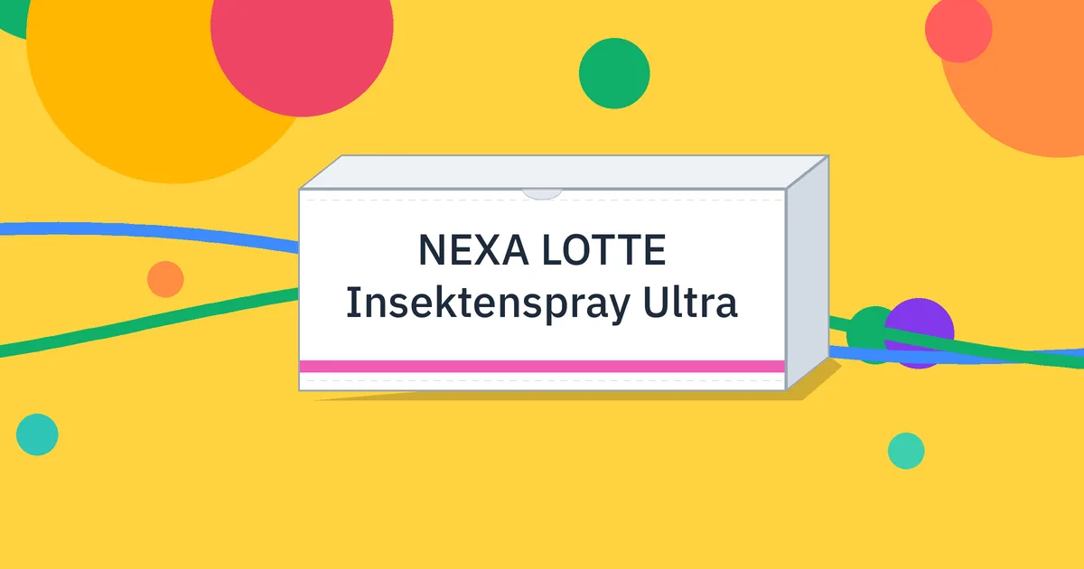 Symbolbild: Packung mit der Aufschrift NEXA LOTTE Insektenspray Ultra (PZN 03047947) – Verfügbarkeit und Bezug in Apotheken in Frankfurt am Main
