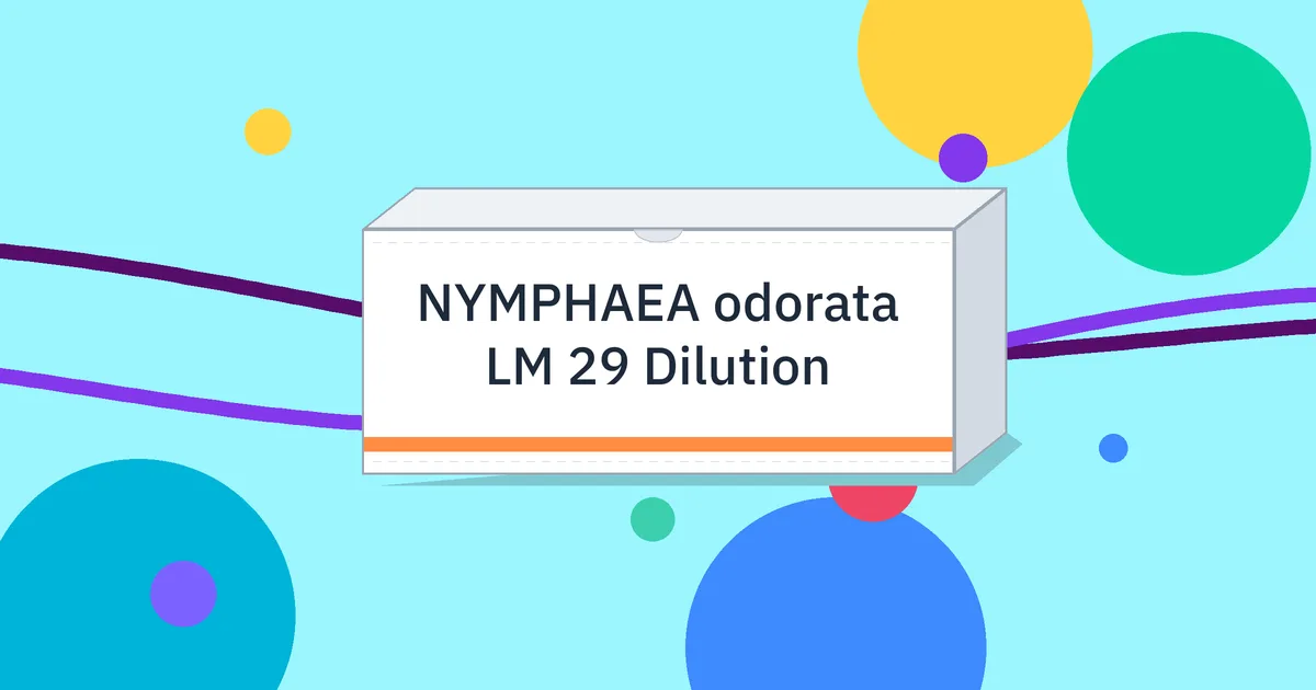 Symbolbild: Packung mit der Aufschrift NYMPHAEA odorata LM 29 Dilution (PZN 13621620) – Verfügbarkeit und Bezug in Apotheken in Frankfurt am Main