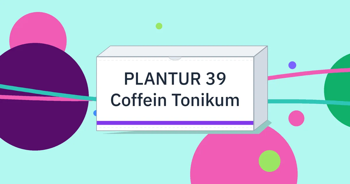 Symbolbild: Packung mit der Aufschrift PLANTUR 39 Coffein Tonikum (PZN 04245543) – Verfügbarkeit und Bezug in Apotheken in Frankfurt am Main
