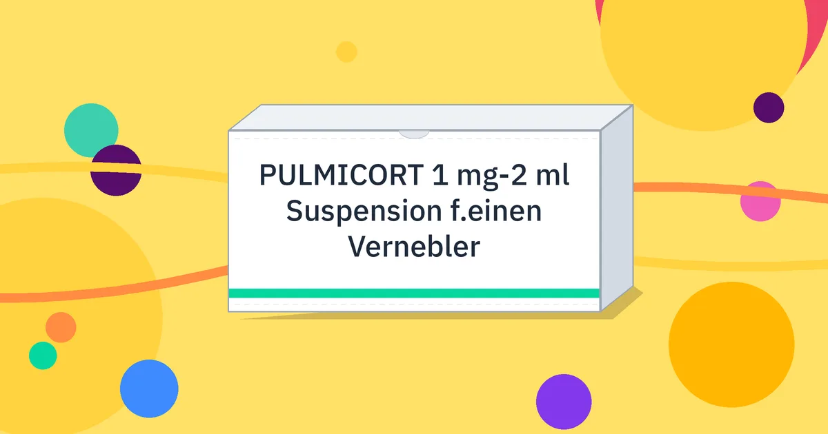 Symbolbild: Packung mit der Aufschrift PULMICORT 1 mg-2 ml Suspension f.einen Vernebler (PZN 12557848) – Verfügbarkeit und Bezug in Apotheken in Frankfurt am Main