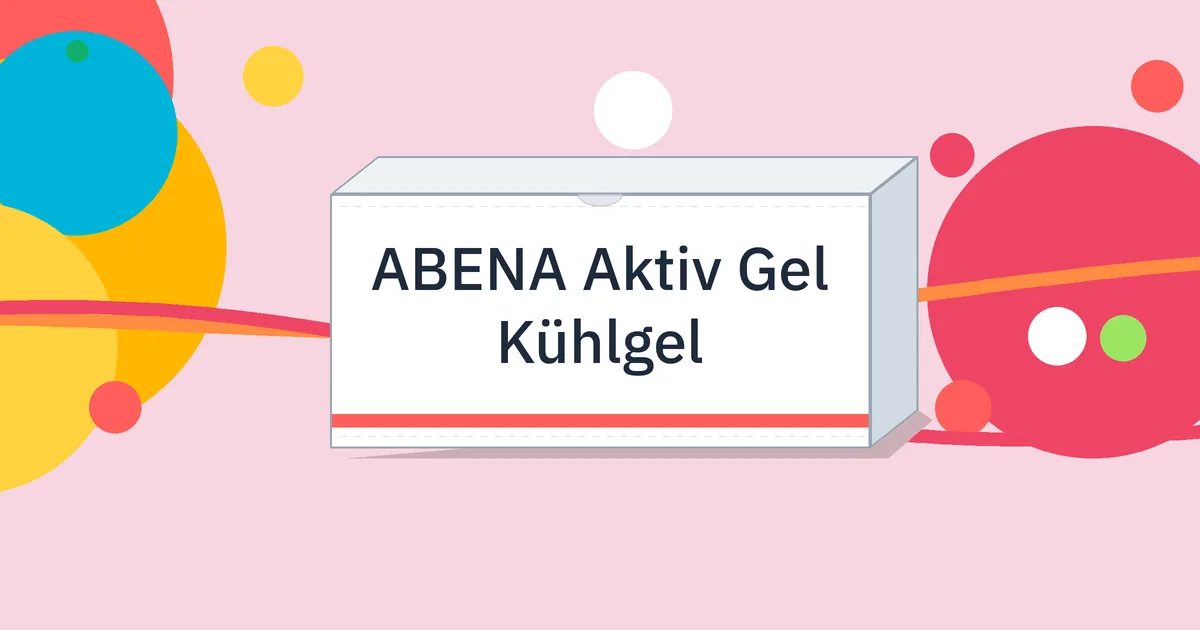Symbolbild: Packung mit der Aufschrift ABENA Aktiv Gel Kühlgel (PZN 17440306) – Verfügbarkeit und Bezug in Apotheken in Frankfurt am Main