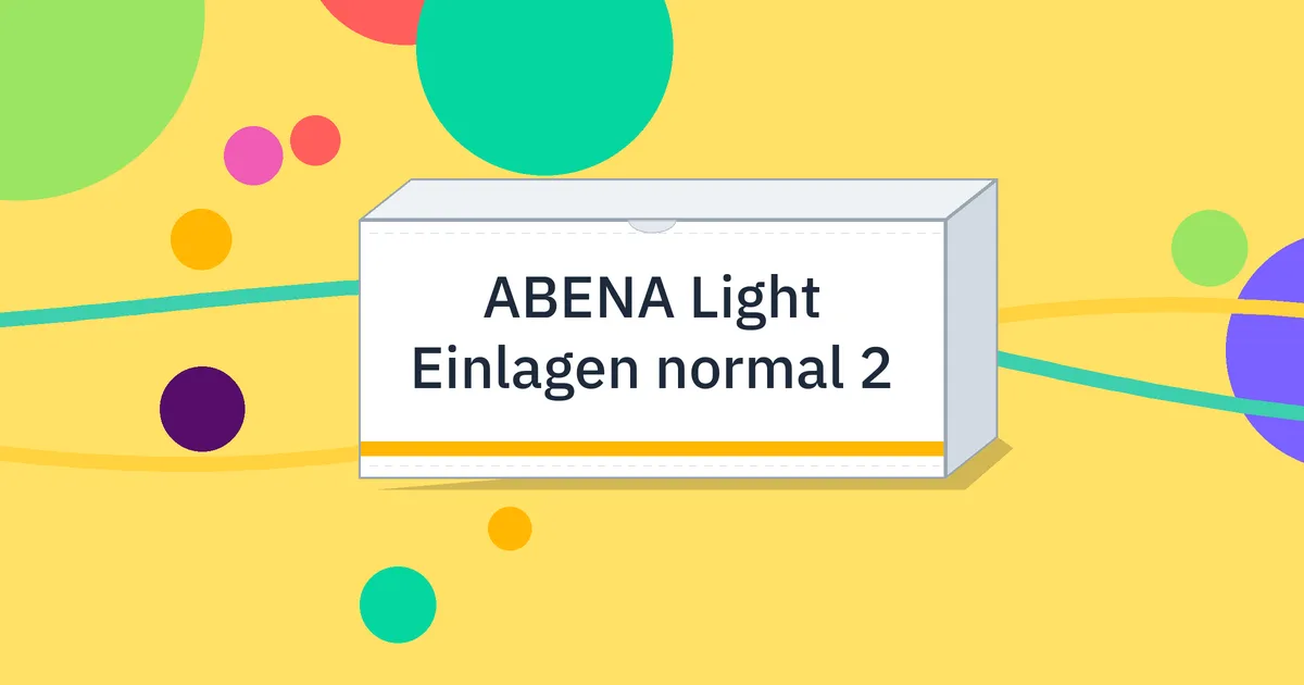 Symbolbild: Packung mit der Aufschrift ABENA Light Einlagen normal 2 (PZN 13702413) – Verfügbarkeit und Bezug in Apotheken in Frankfurt am Main