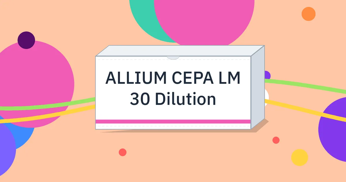 Symbolbild: Packung mit der Aufschrift ALLIUM CEPA LM 30 Dilution (PZN 03503517) – Verfügbarkeit und Bezug in Apotheken in Frankfurt am Main