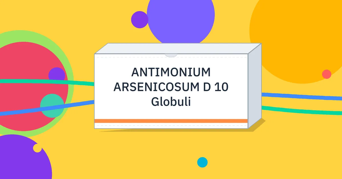 Symbolbild: Packung mit der Aufschrift ANTIMONIUM ARSENICOSUM D 10 Globuli (PZN 07454477) – Verfügbarkeit und Bezug in Apotheken in Frankfurt am Main