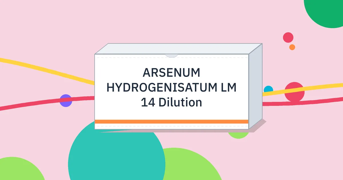 Symbolbild: Packung mit der Aufschrift ARSENUM HYDROGENISATUM LM 14 Dilution (PZN 12778466) – Verfügbarkeit und Bezug in Apotheken in Frankfurt am Main