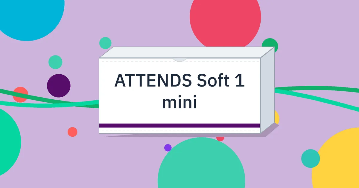 Symbolbild: Packung mit der Aufschrift ATTENDS Soft 1 mini (PZN 07179692) – Verfügbarkeit und Bezug in Apotheken in Frankfurt am Main