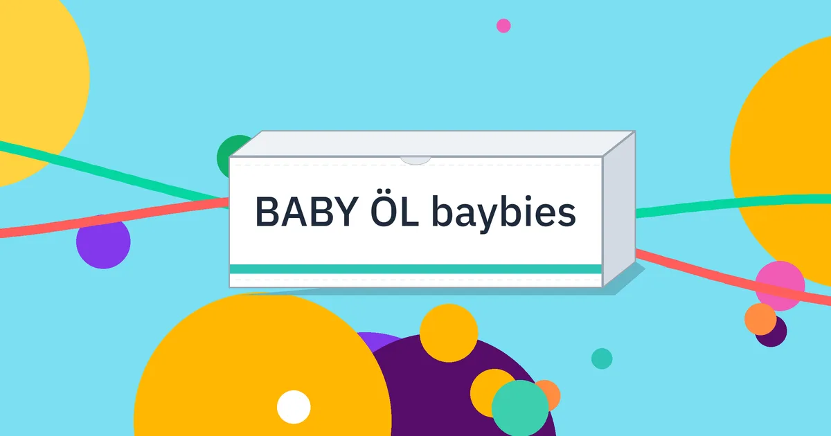 Symbolbild: Packung mit der Aufschrift BABY ÖL baybies (PZN 18268660) – Verfügbarkeit und Bezug in Apotheken in Frankfurt am Main