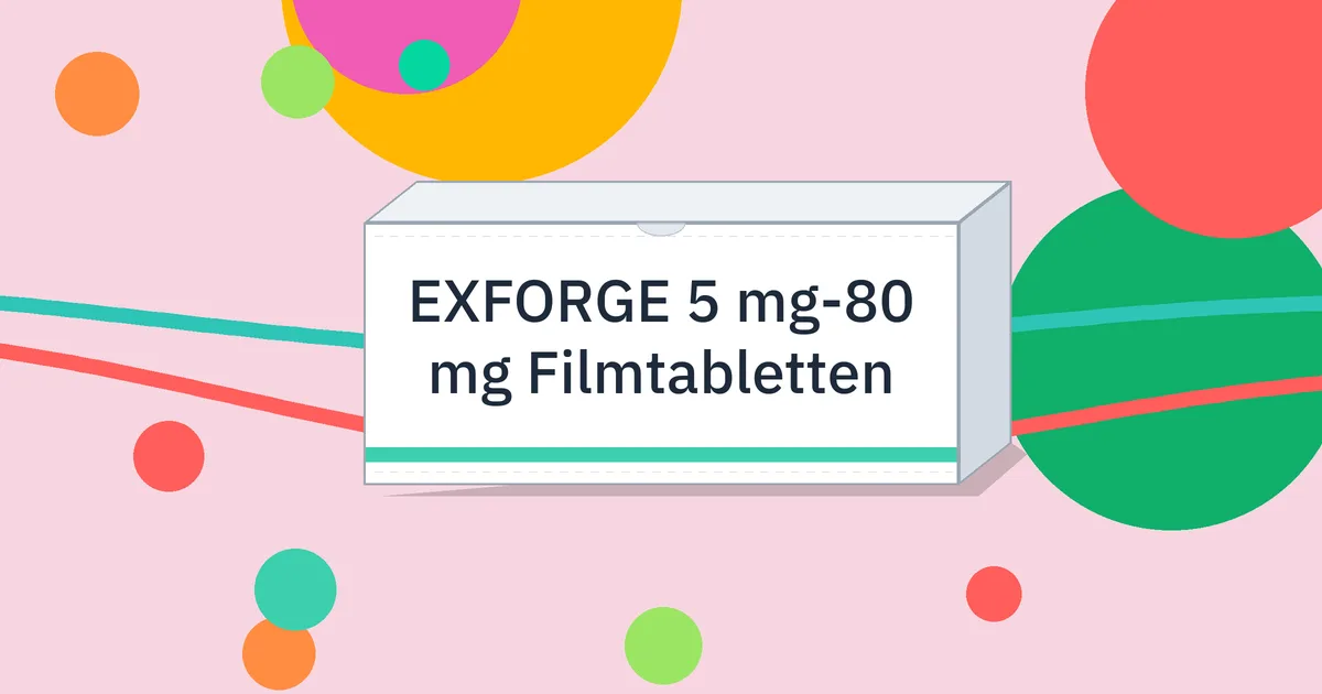 Symbolbild: Packung mit der Aufschrift EXFORGE 5 mg-80 mg Filmtabletten (PZN 17847433) – Verfügbarkeit und Bezug in Apotheken in Frankfurt am Main