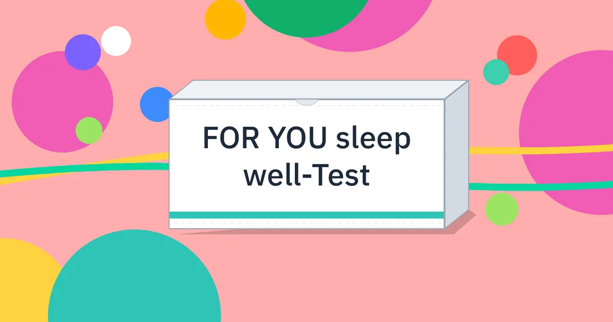 Symbolbild: Packung mit der Aufschrift FOR YOU sleep well-Test (PZN 15747880) – Verfügbarkeit und Bezug in Apotheken in Frankfurt am Main
