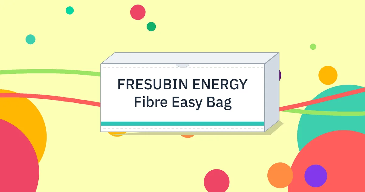 Symbolbild: Packung mit der Aufschrift FRESUBIN ENERGY Fibre Easy Bag (PZN 05398674) – Verfügbarkeit und Bezug in Apotheken in Frankfurt am Main