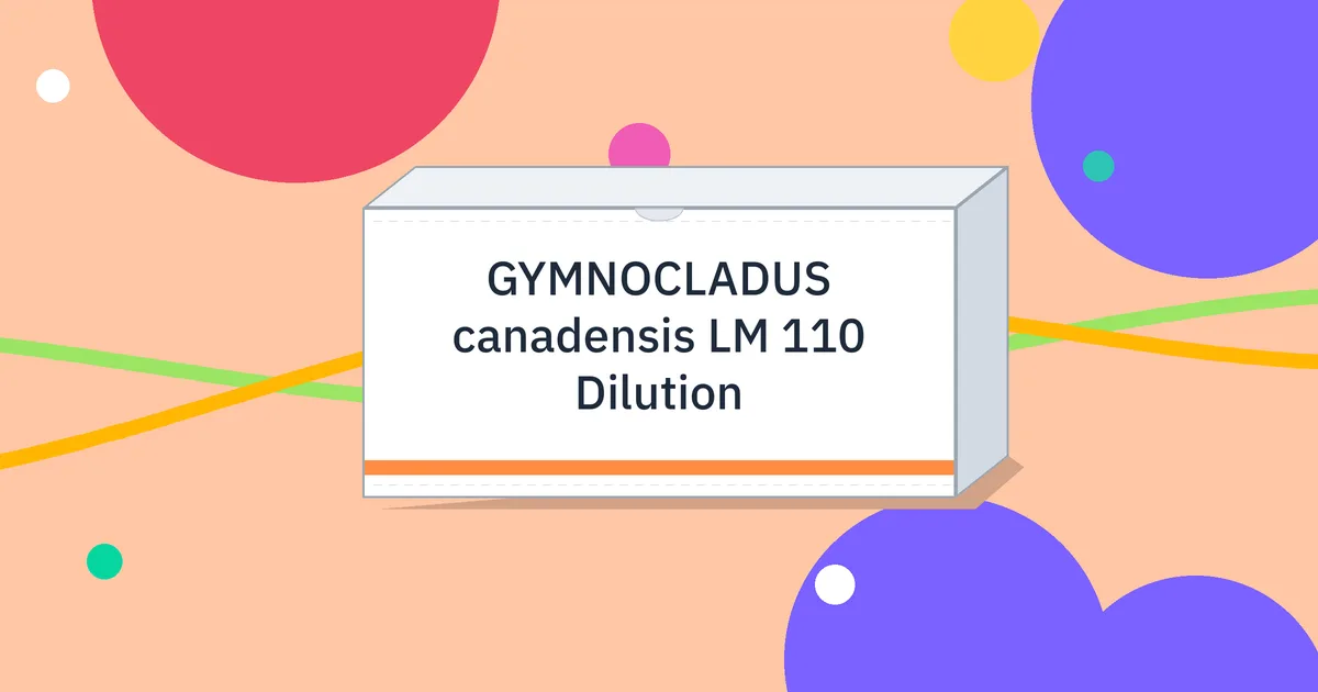 Symbolbild: Packung mit der Aufschrift GYMNOCLADUS canadensis LM 110 Dilution (PZN 13549147) – Verfügbarkeit und Bezug in Apotheken in Frankfurt am Main