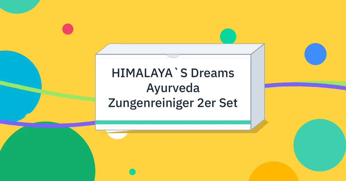 Symbolbild: Packung mit der Aufschrift HIMALAYA`S Dreams Ayurveda Zungenreiniger 2er Set (PZN 18204559) – Verfügbarkeit und Bezug in Apotheken in Frankfurt am Main