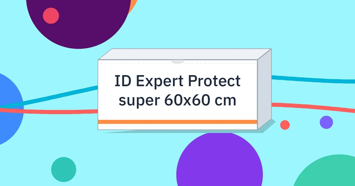 Symbolbild: Packung mit der Aufschrift ID Expert Protect super 60x60 cm (PZN 00145833) – Verfügbarkeit und Bezug in Apotheken in Frankfurt am Main