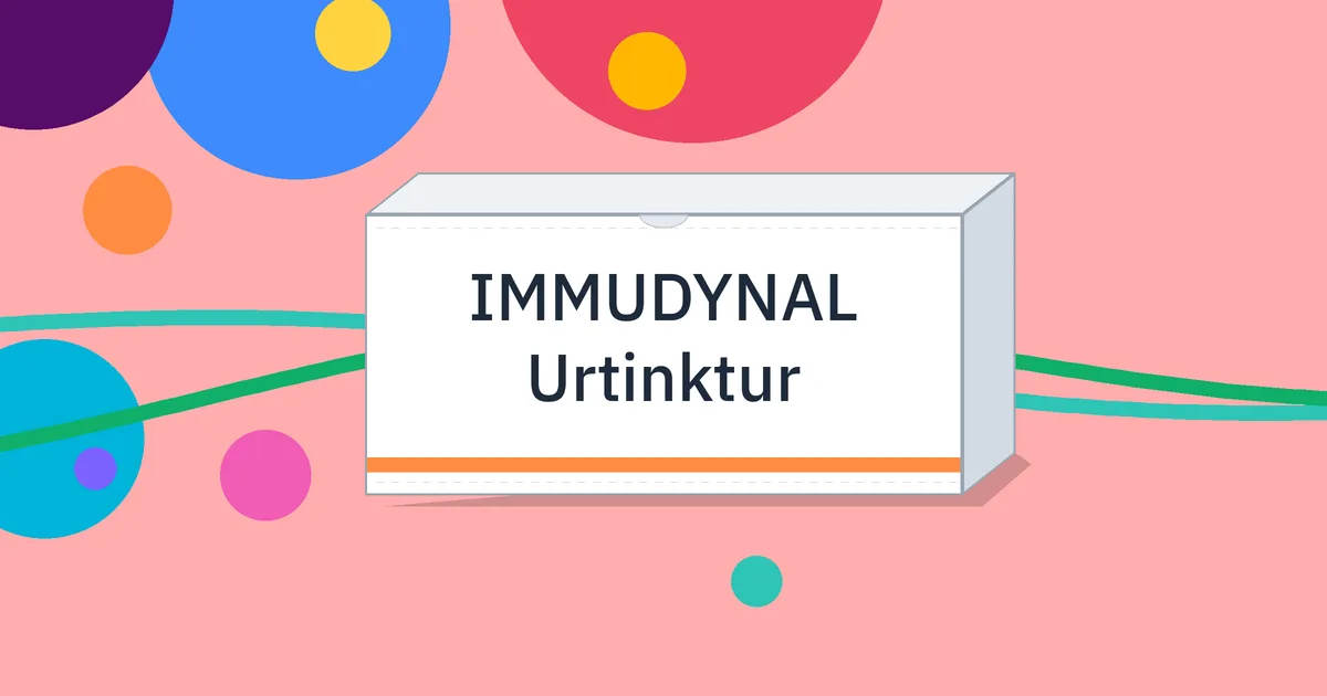 Symbolbild: Packung mit der Aufschrift IMMUDYNAL Urtinktur (PZN 07621596) – Verfügbarkeit und Bezug in Apotheken in Frankfurt am Main