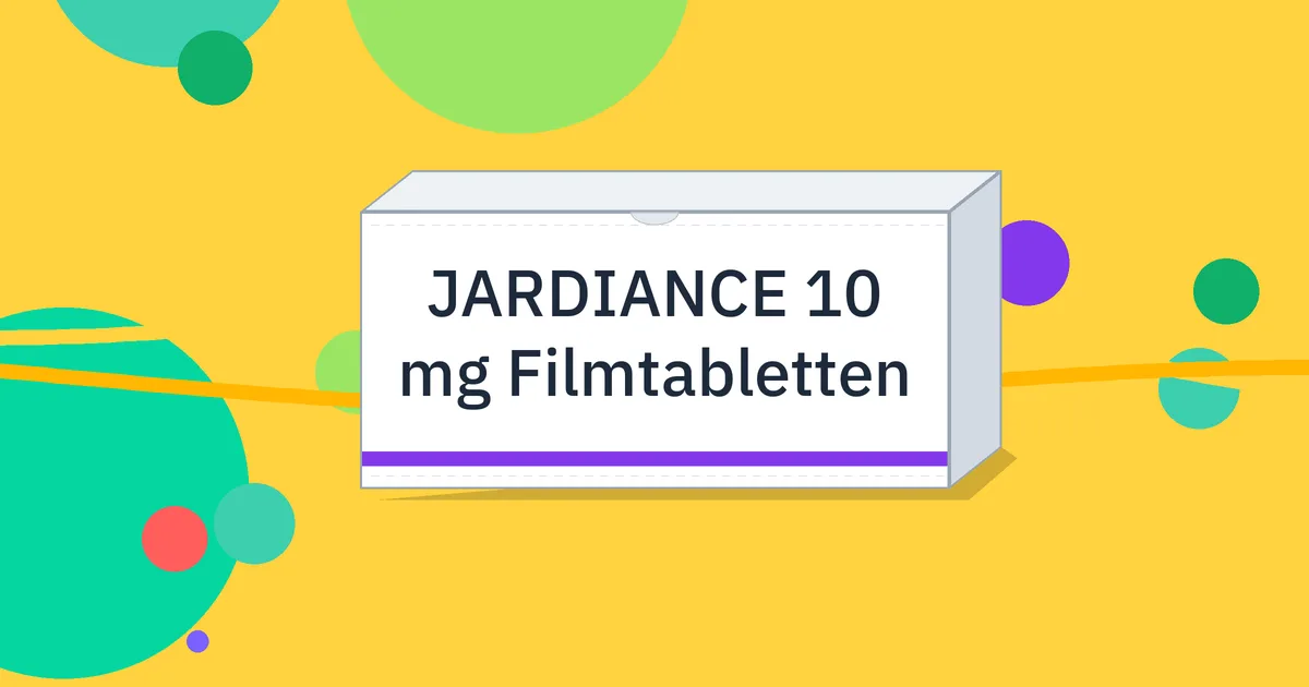Symbolbild: Packung mit der Aufschrift JARDIANCE 10 mg Filmtabletten (PZN 19497635) – Verfügbarkeit und Bezug in Apotheken in Frankfurt am Main