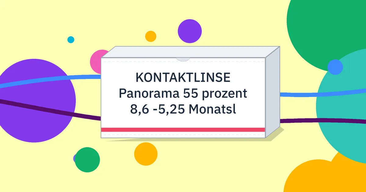 Symbolbild: Packung mit der Aufschrift KONTAKTLINSE Panorama 55 prozent 8,6 -5,25 Monatsl (PZN 00817801) – Verfügbarkeit und Bezug in Apotheken in Frankfurt am Main