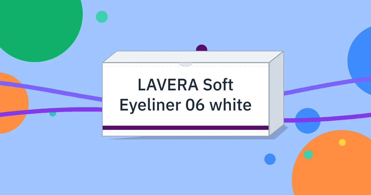 Symbolbild: Packung mit der Aufschrift LAVERA Soft Eyeliner 06 white (PZN 17147061) – Verfügbarkeit und Bezug in Apotheken in Frankfurt am Main