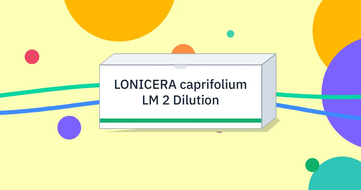 Symbolbild: Packung mit der Aufschrift LONICERA caprifolium LM 2 Dilution (PZN 13535553) – Verfügbarkeit und Bezug in Apotheken in Frankfurt am Main